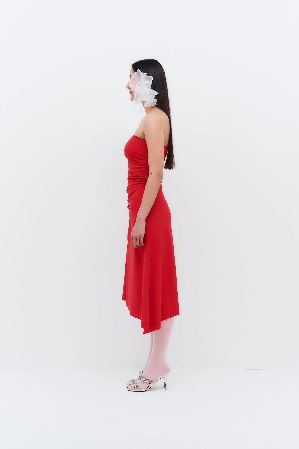 Henny Dress - Red - lamaralondon