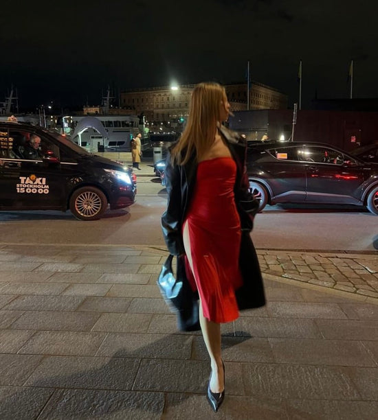 Henny Dress - Red - lamaralondon